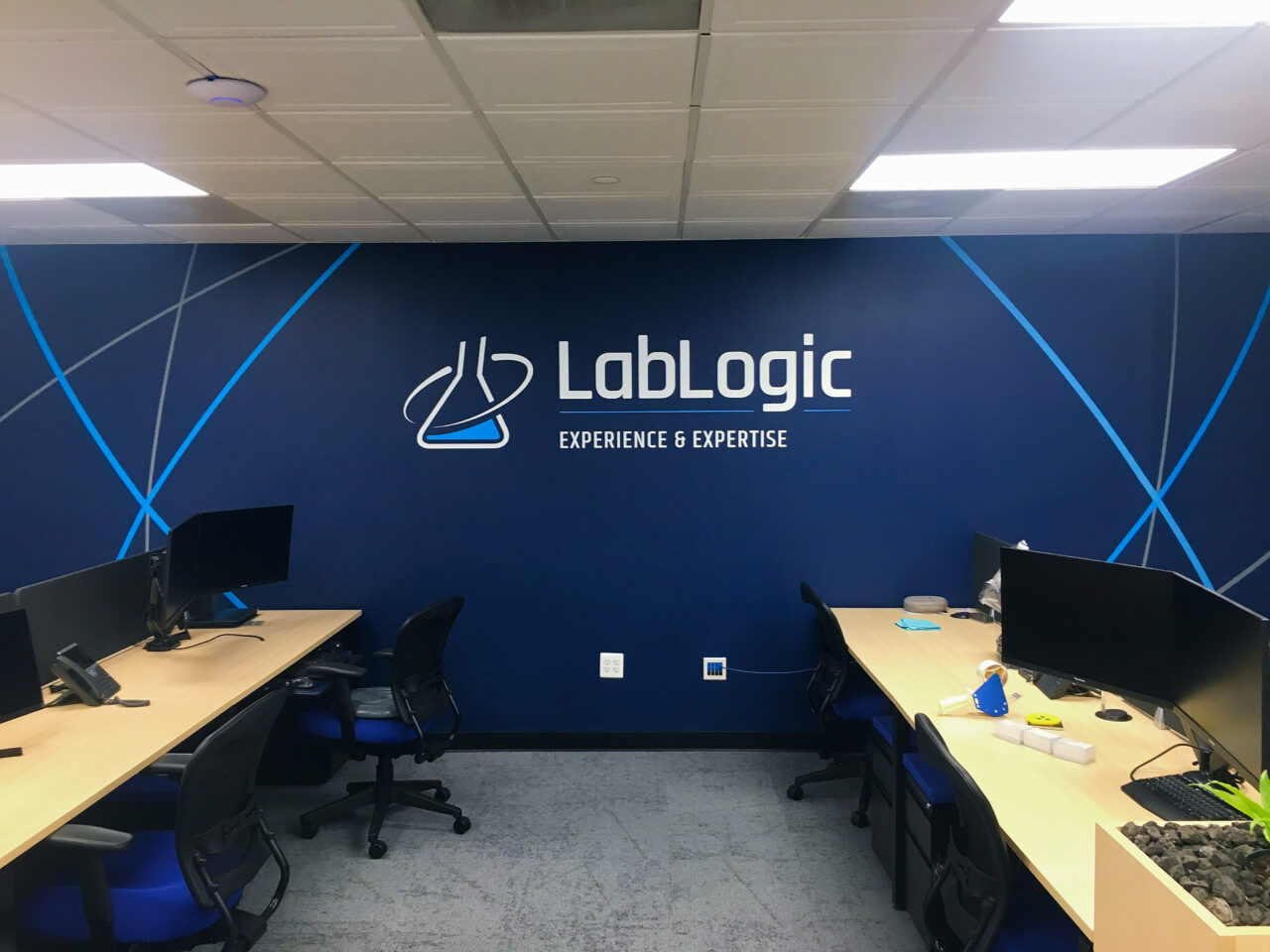 LabLogic Virginia Office Branding - BrandVizion
